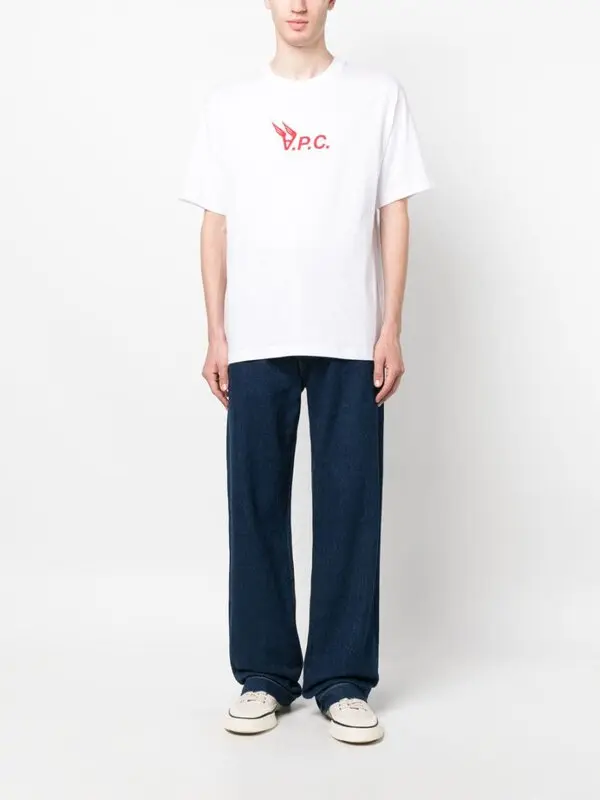 A.p.c. Hermance Logo-print Cotton T-shirt