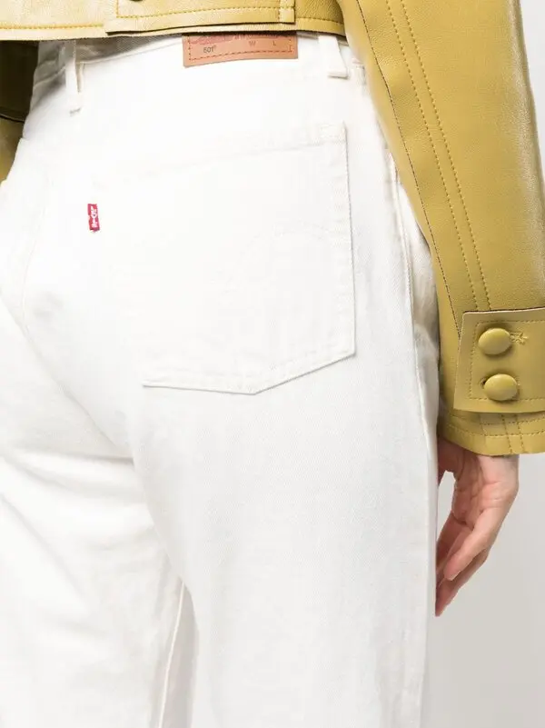 LEVI'S High-rise Straight-leg Jeans