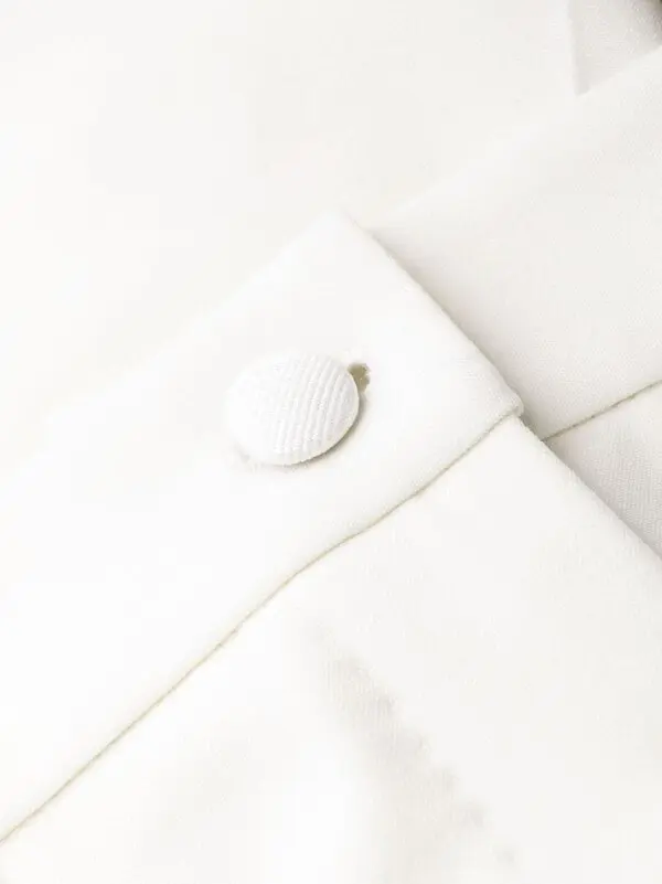 Dolce & Gabbana High-waisted Straight-leg Trousers - White