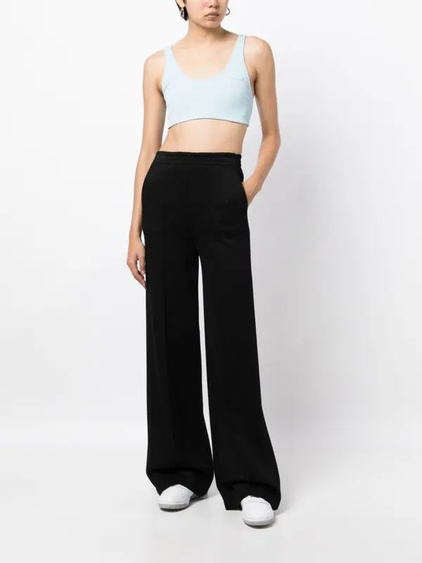 SPORTY & RICH Racerback Ribbed Tank Top