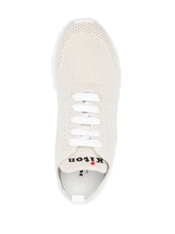 Kiton Perforated Low-top Sneakers