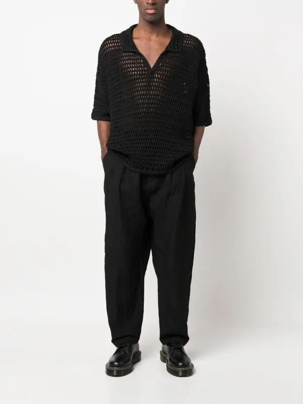 FORME D'EXPRESSION Linen Sarouel Trousers