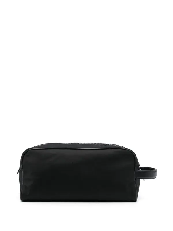 Dolce & Gabbana Logo Leather Wash Bag