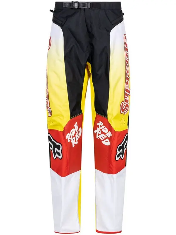 Supreme X Honda X Fox Racing Moto Pants - Red