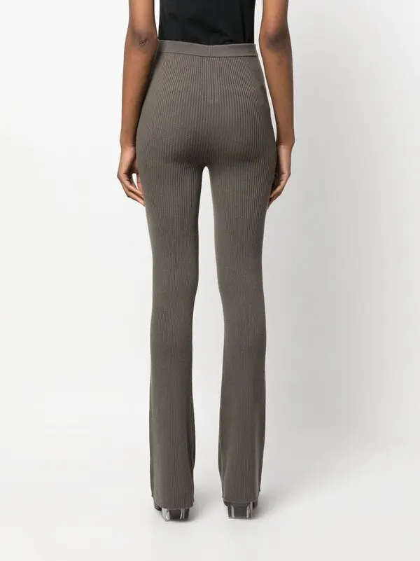 Rick Owens Ribbed Flared Trousers
