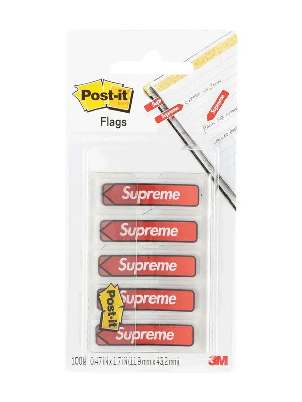 Supreme Logo Print Post-it Notes