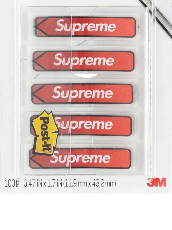 Supreme Logo Print Post-it Notes