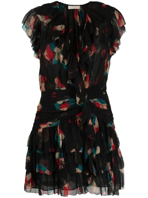 Ulla Johnson Zina Graphic-print Minidress