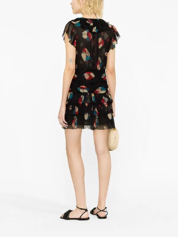 Ulla Johnson Zina Graphic-print Minidress