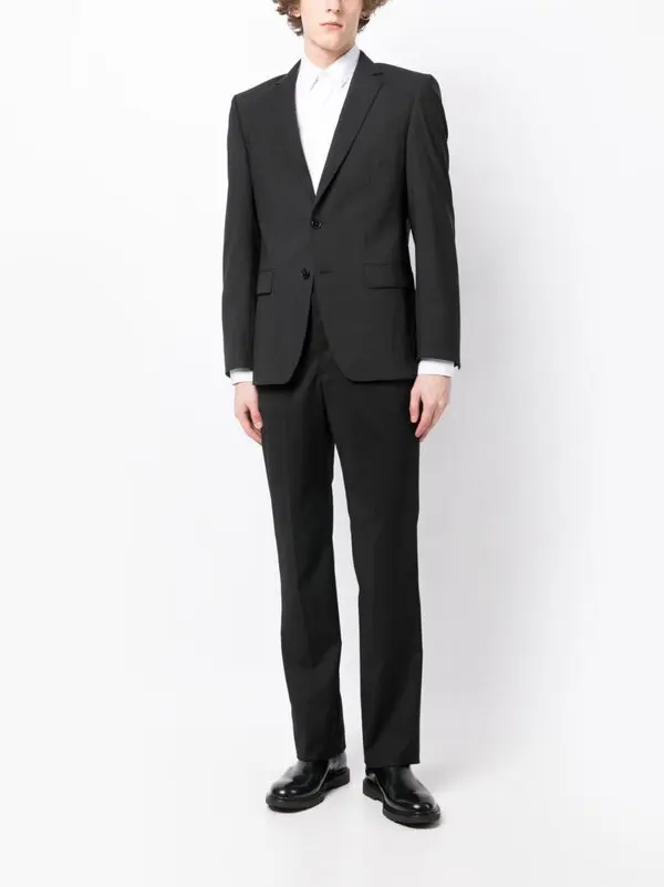 BOSS Single-breasted Stretch-wool Blazer