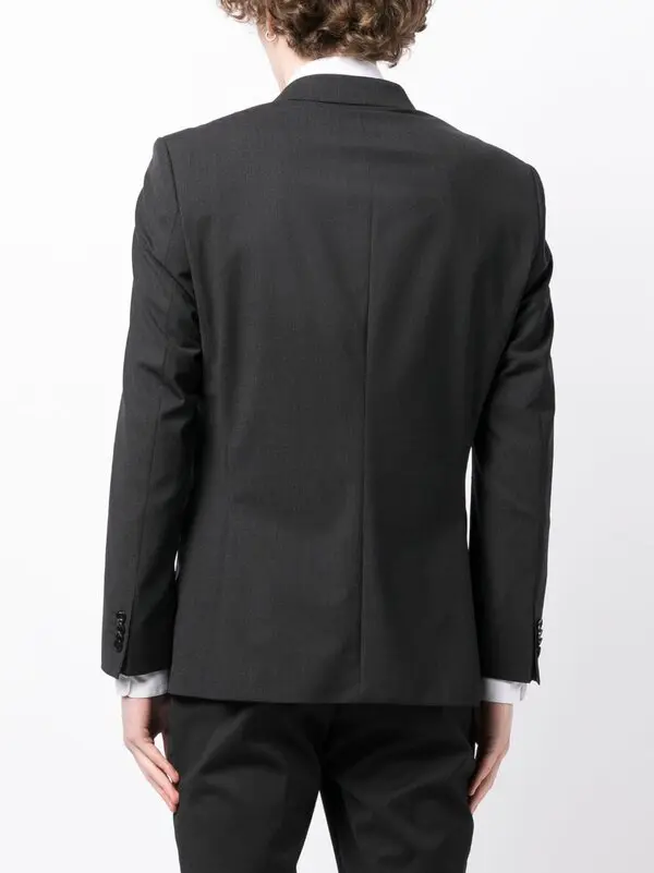 BOSS Single-breasted Stretch-wool Blazer