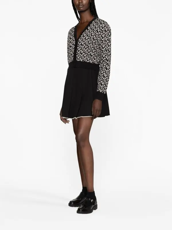 Pinko Logo-jacquard Cardigan