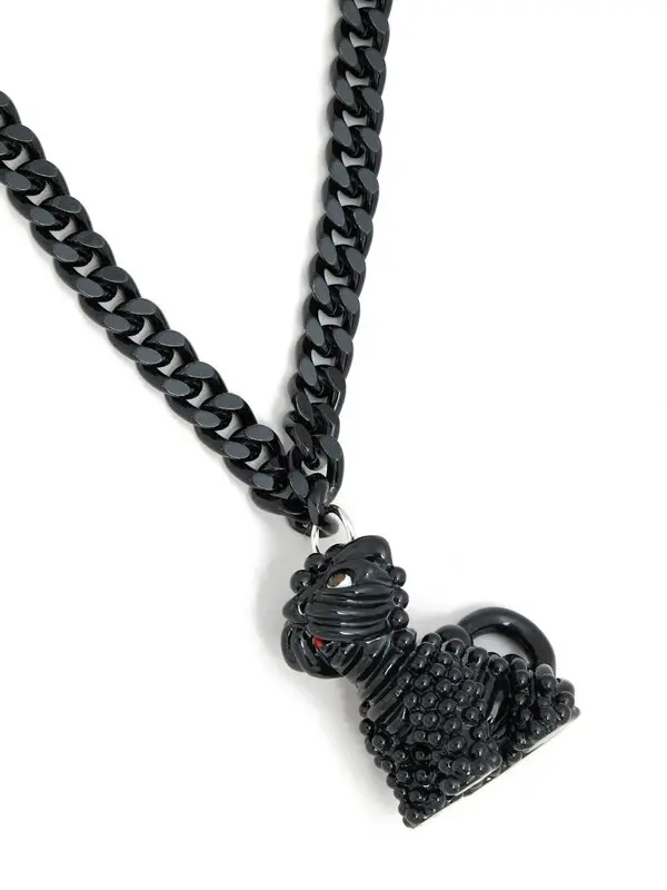 Marni Dog-motif Charm Necklace