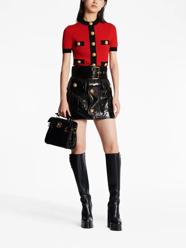 Balmain Cropped Cardigan