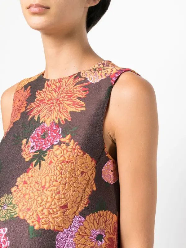 La DoubleJ La Scala Feather-trim Top