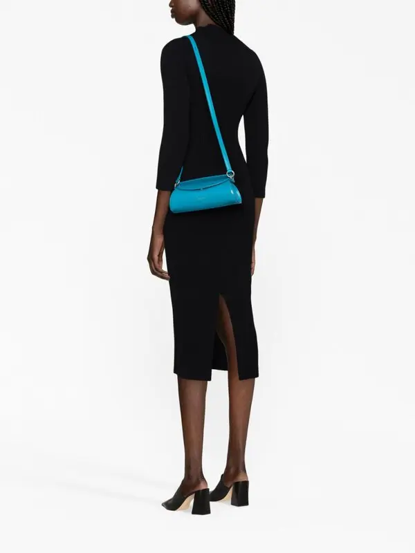 JIL SANDER Cannolo Shoulder Bag - Blue