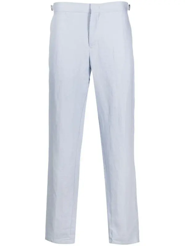 Orlebar Brown Griffon Linen Straight-leg Trousers