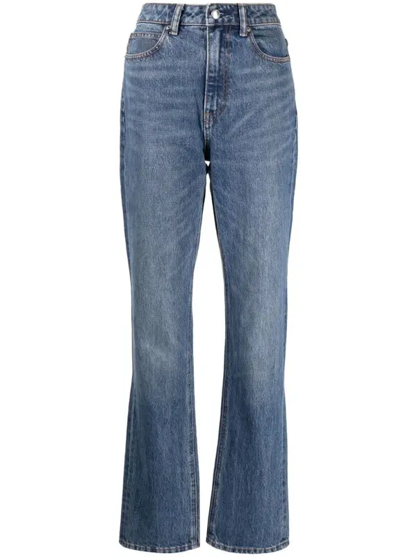 Alexander Wang Fly High-rise Flare Jeans