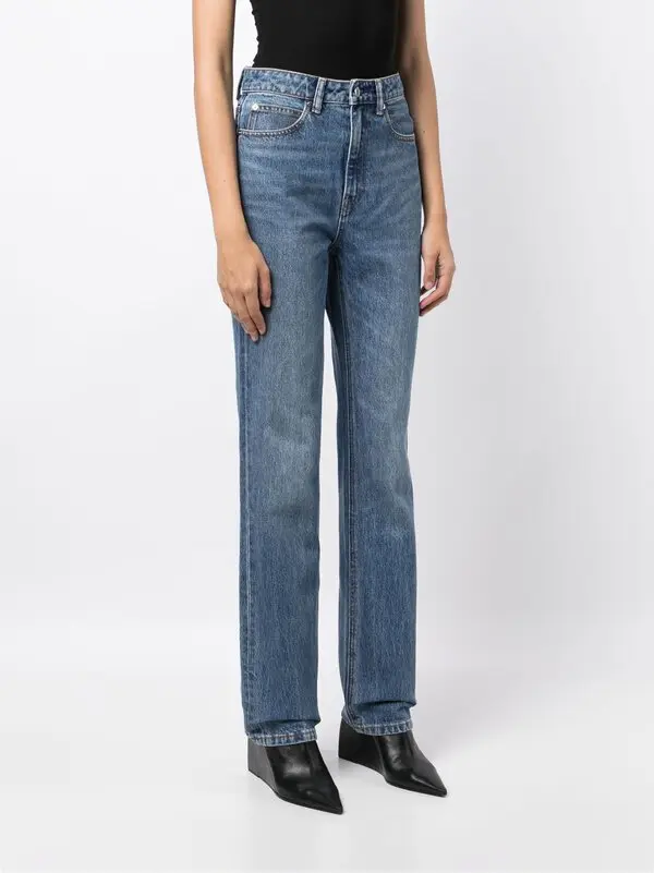 Alexander Wang Fly High-rise Flare Jeans