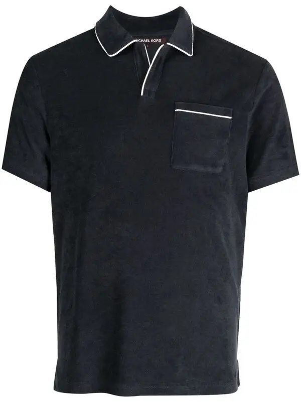 Michael Kors Johnny Terry-cloth Polo Shirt