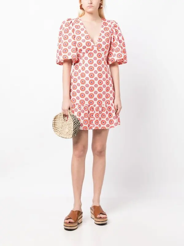 Rhode Mariana Floral-print Dress