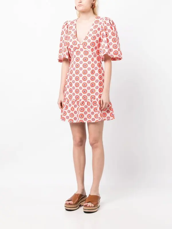 Rhode Mariana Floral-print Dress