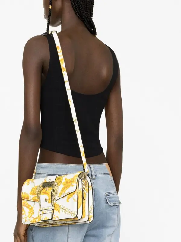 Versace Baroque Print Satchel Bag