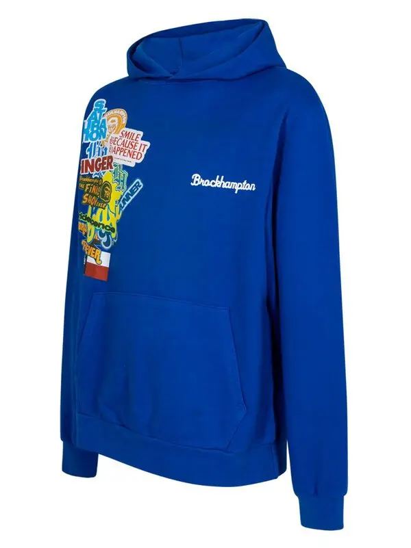 BROCKHAMPTON Graphic-print Cotton Hoodie