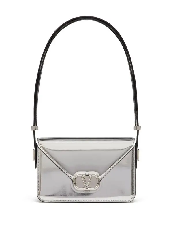 Valentino Garavani Mirrored Shoulder Bag - Silver