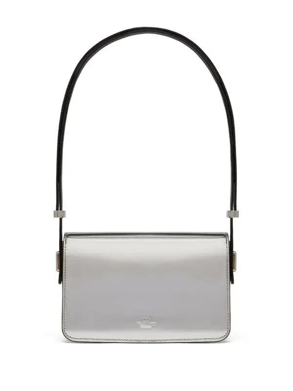 Valentino Garavani Mirrored Shoulder Bag - Silver