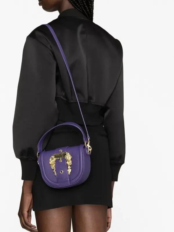 Versace Baroque Buckle Tote Bag