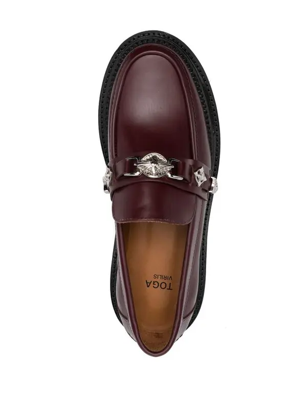 TOGA VIRILIS Chunky Leather Loafers