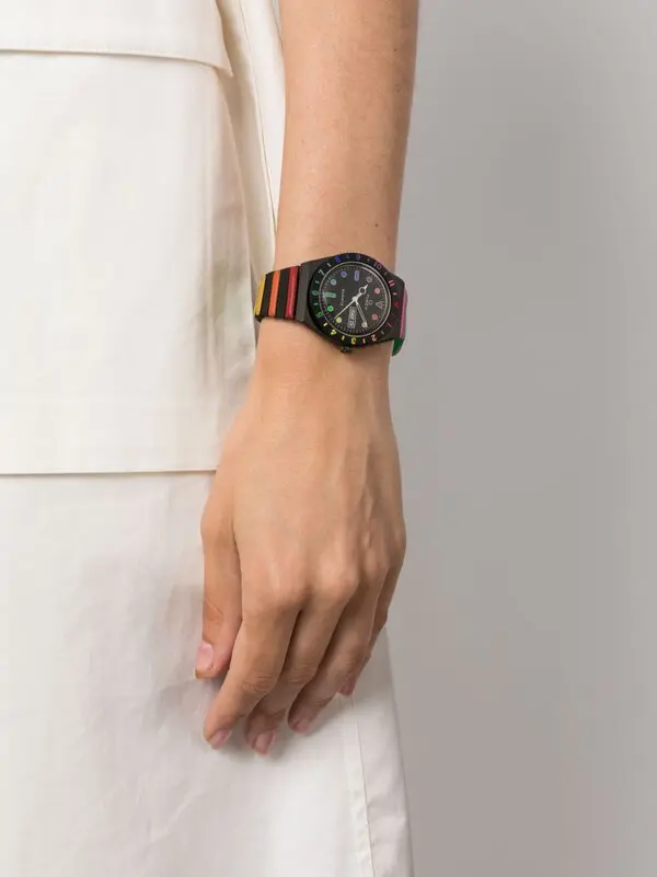 TIMEX Q Rainbow 36mm Watch