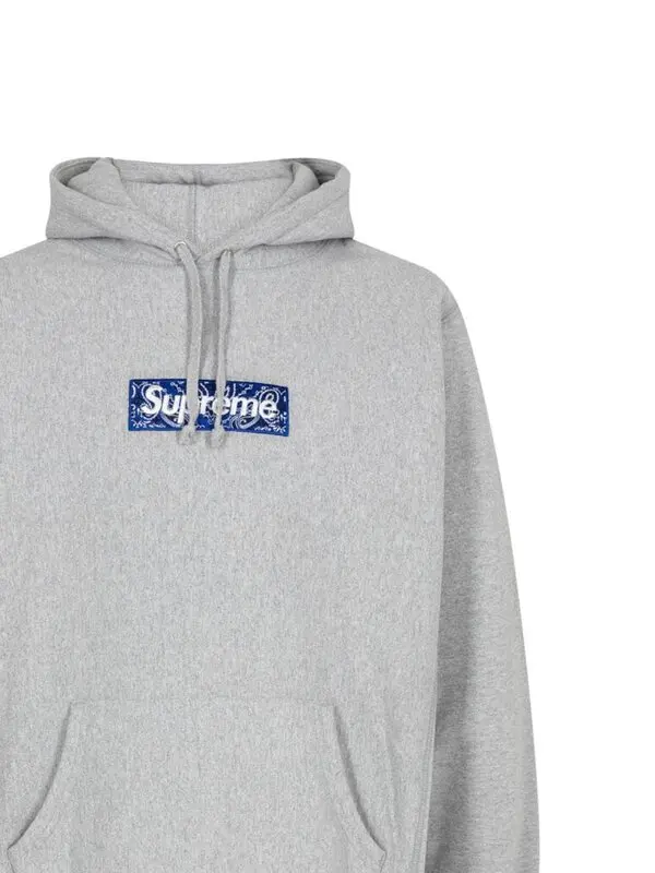 supreme box logo bandana グレー Sサイズ Supreme Bandana Box Logo Tee Heather Grey Medium F/W 19 | eBay