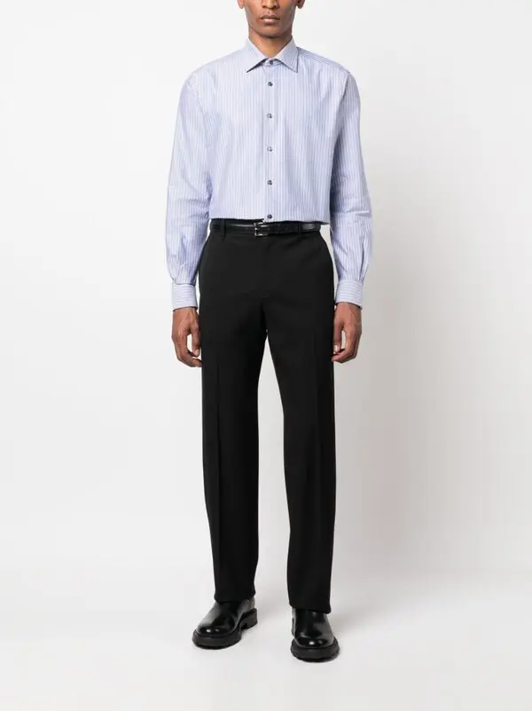 Pal Zileri Pinstripe Cotton Shirt
