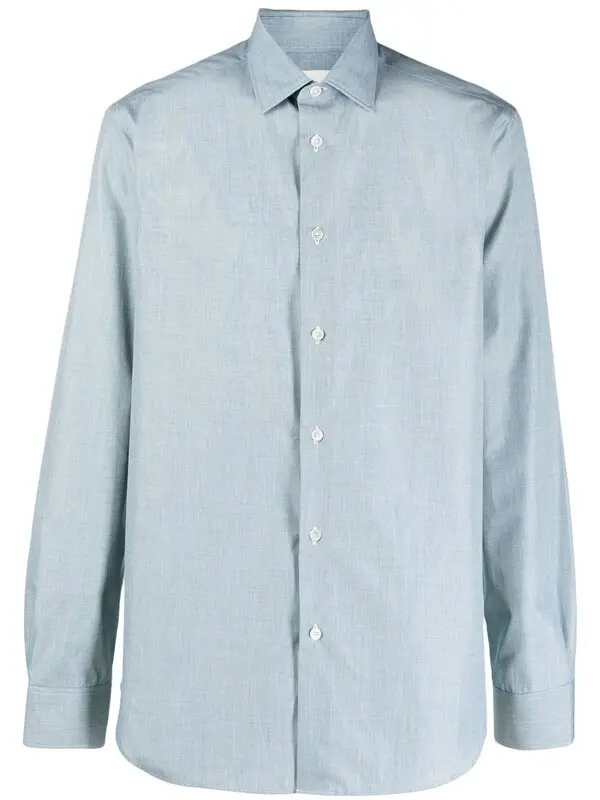 Paul Smith Long-sleeved Cotton Shirt