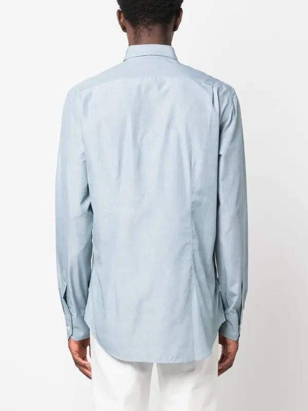 Paul Smith Long-sleeved Cotton Shirt