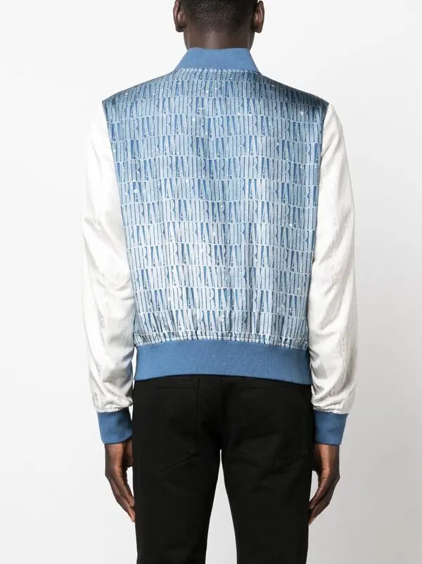 Amiri Logo-print Bomber Jacket