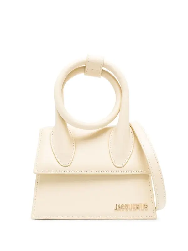 Jacquemus Le Chiquito Noeud Tote - Neutrals