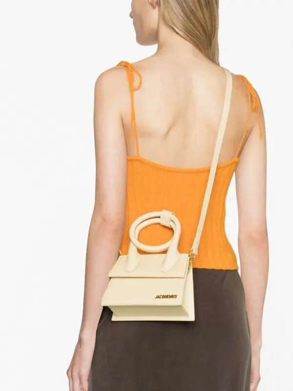 Jacquemus Le Chiquito Noeud Tote - Neutrals