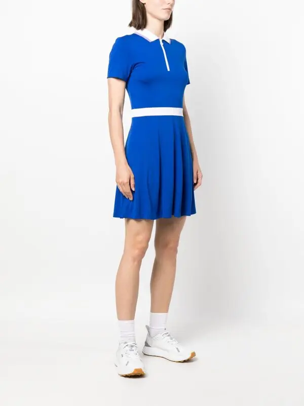 J. Lindeberg Helga Tennis Mini Dress - Blue