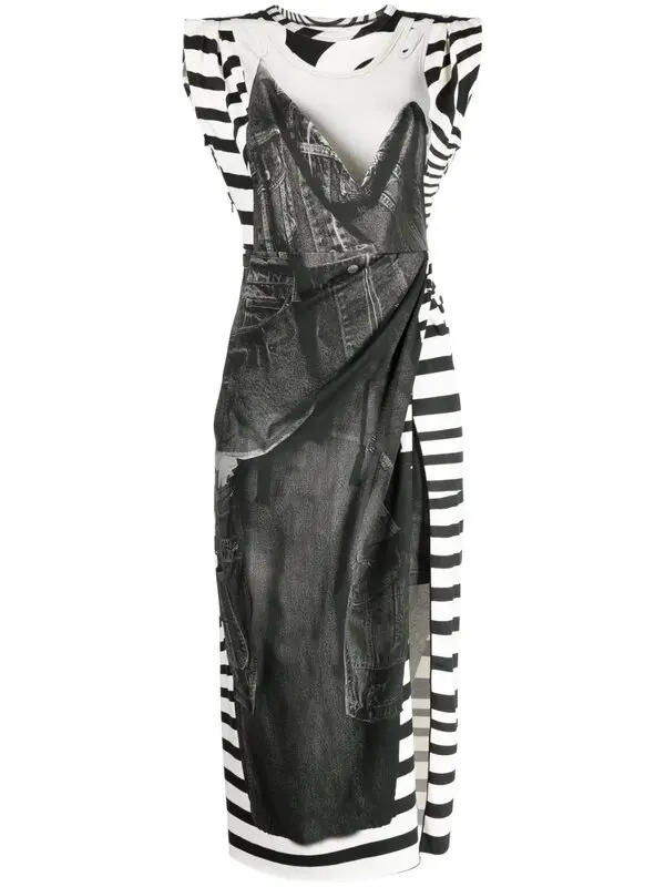 JNBY Graphic-print Midi Dress