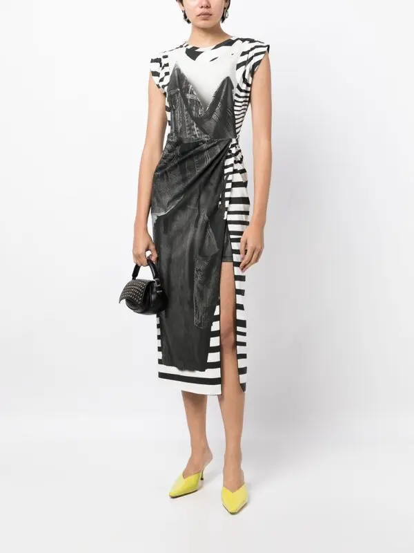 JNBY Graphic-print Midi Dress