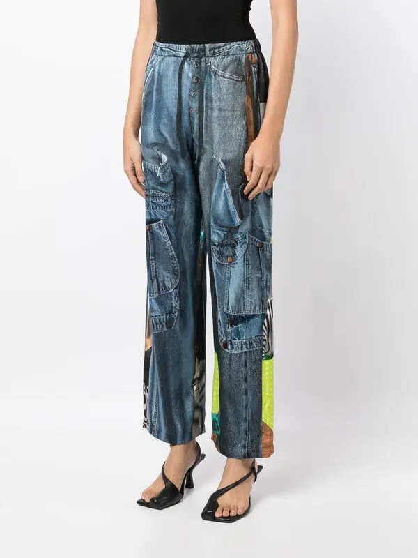 JNBY Graphic Print Pants