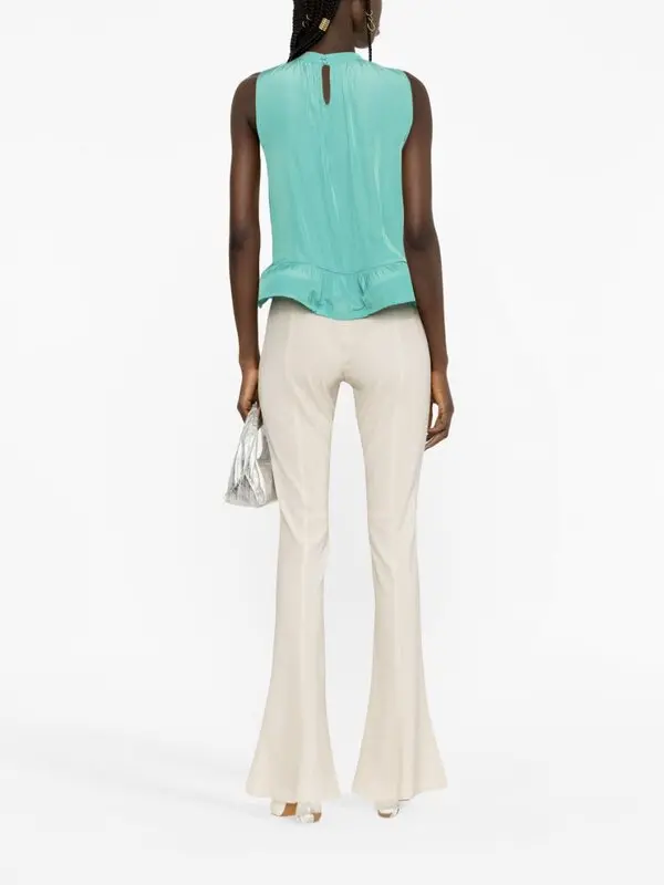 LANVIN Ruffle-hem Blouse