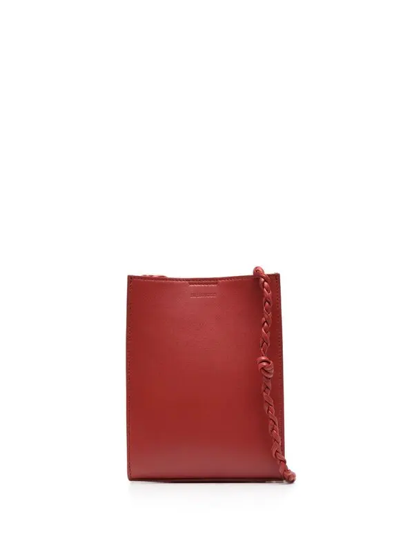 JIL SANDER Debossed-logo Shoulder Bag