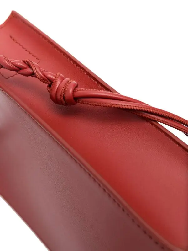 JIL SANDER Debossed-logo Shoulder Bag