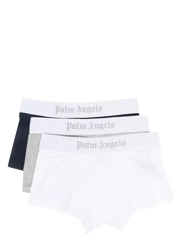 Palm Angels Three-pack Logo-print Boxers