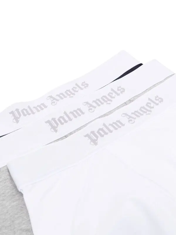 Palm Angels Three-pack Logo-print Boxers