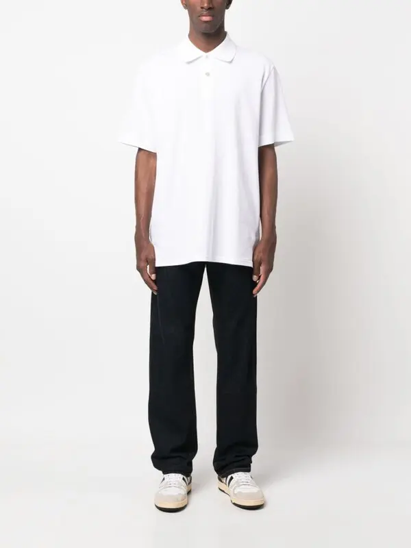 LANVIN Short-sleeve Cotton Polo Shirt